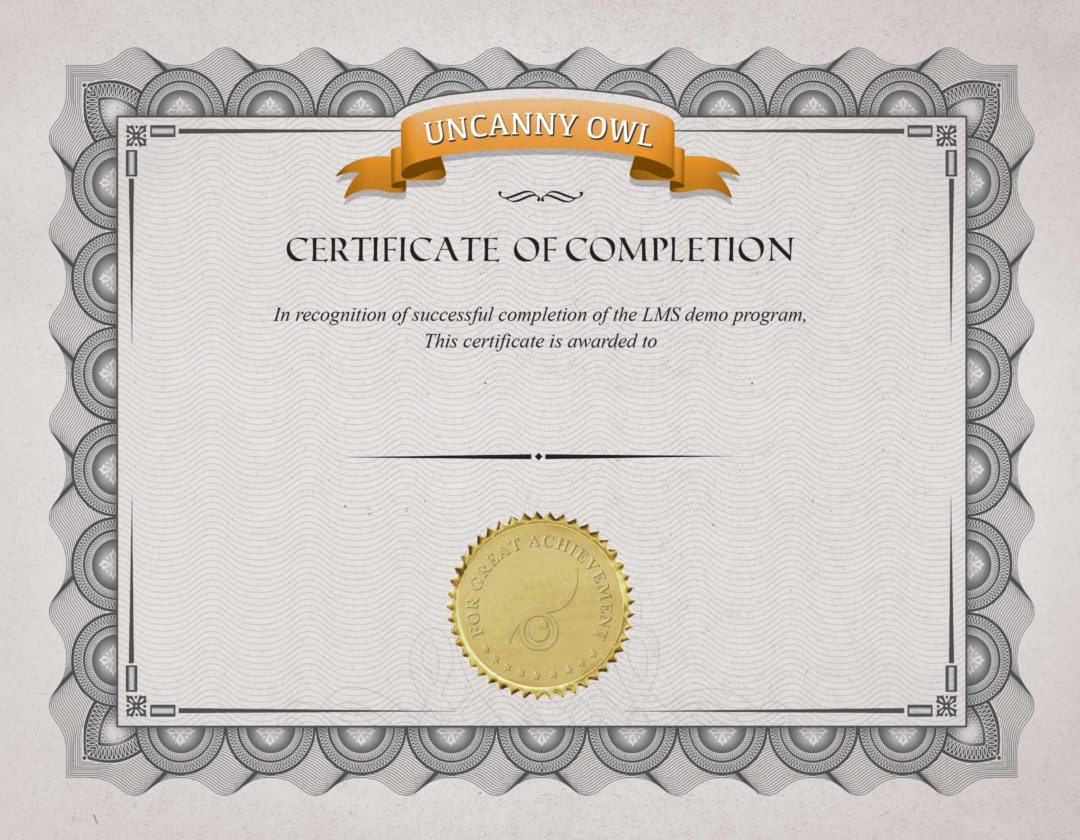 Completion-Certificate - Towcert.com